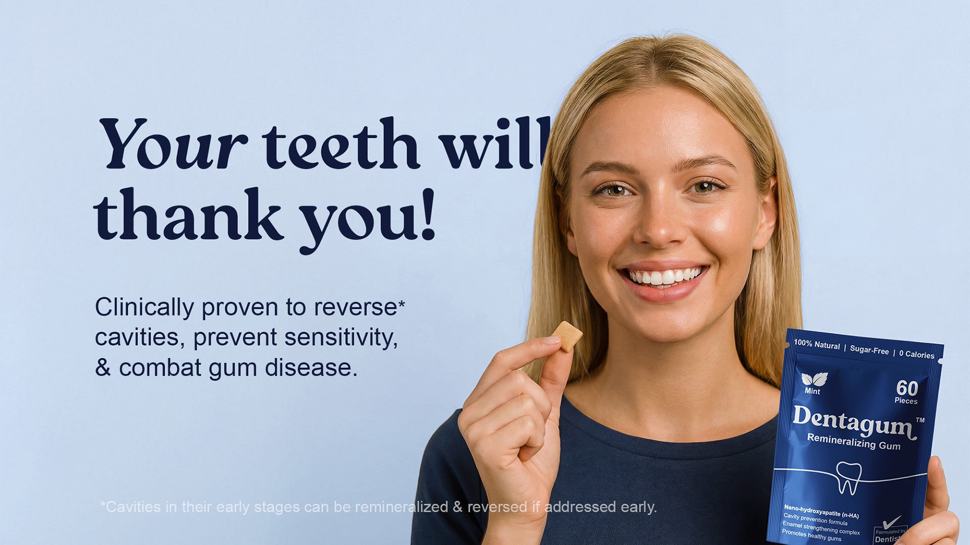 Dentagum - Remineralizing Chewing Gum - Formulated by Dentists – Dentagum